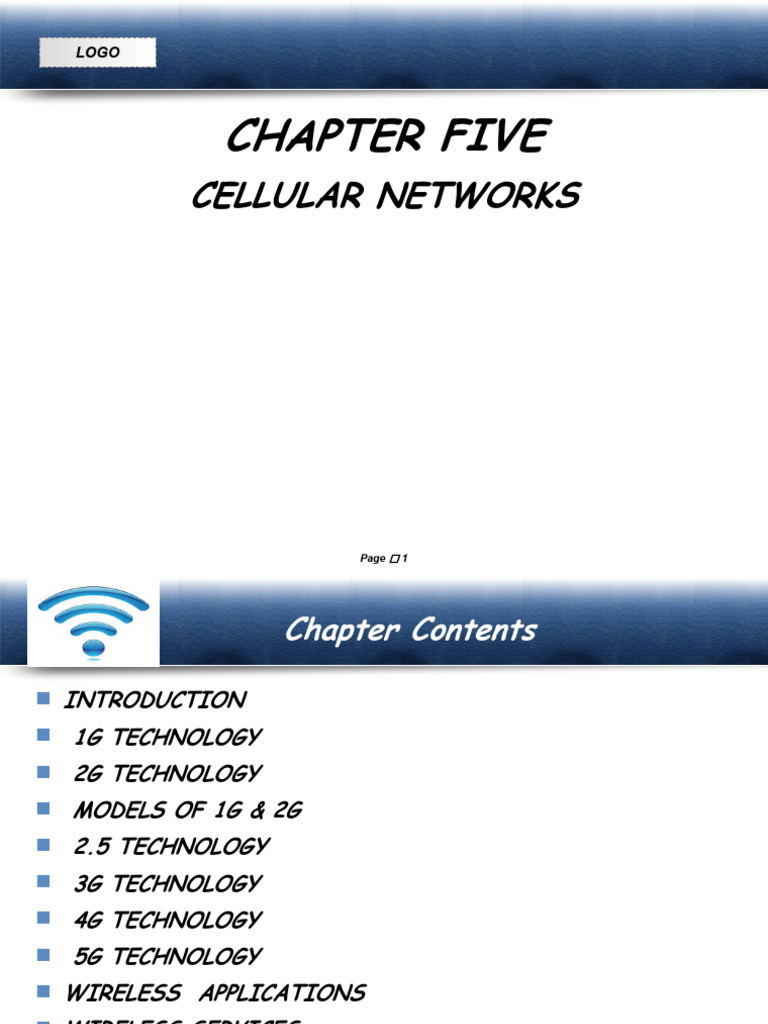 WCMC Chapter 5 - Cellular Networks Con | PDF | Cellular Network | 3 G