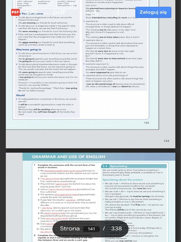 Focus 5 Grammar and Usage Guide | PDF | Perfect (Grammar) | Linguistic ...