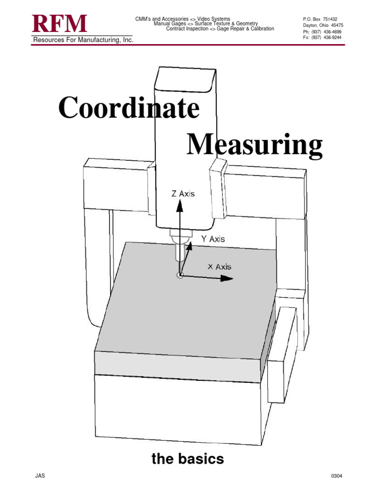 CMM Basics | Download Free PDF | Cartesian Coordinate System | Geometry
