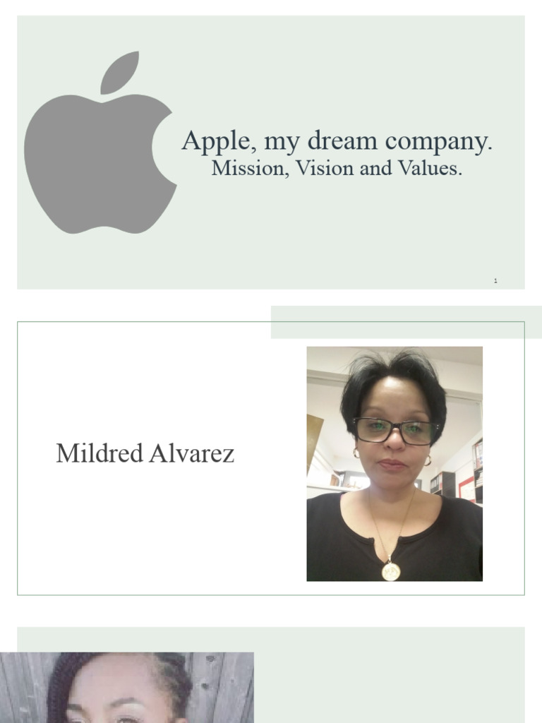 Mission Vision and Values | PDF | Apple Inc. | Software Development Process