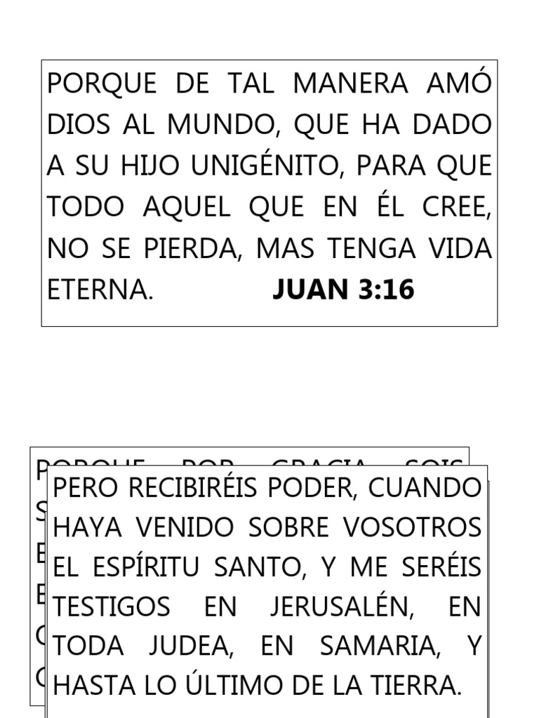 Versiculos (1) Roxana | PDF