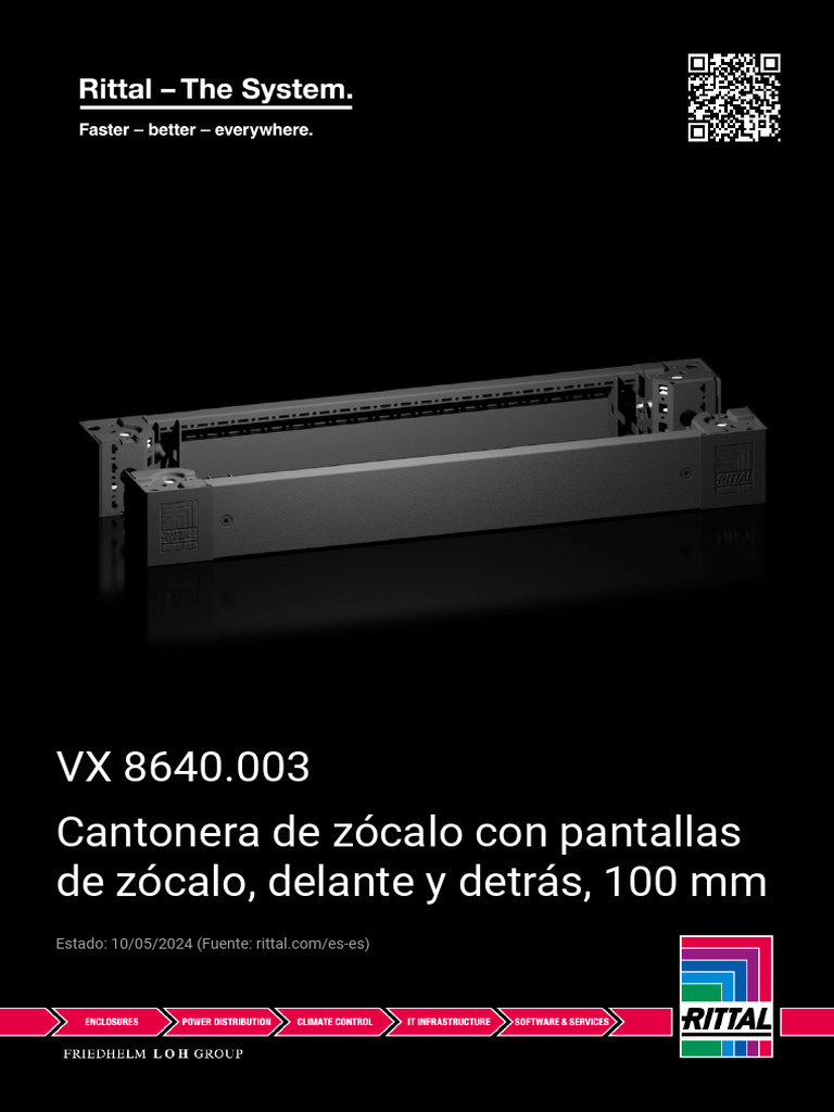 Cantonera Zócalo VX 8640.003 100 mm | PDF | Informática | Tecnología