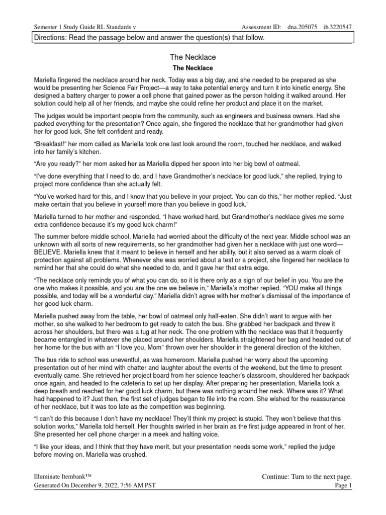 Kami Export - Brandon Smith - Assessment - 3220547 - Booklet | PDF