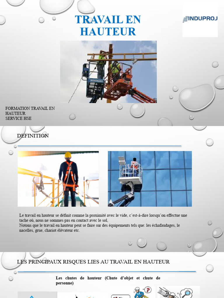 Travail en Hauteur | PDF | Sécurité