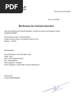 Lettre Demande Virement Bancaire | PDF | Virement bancaire | Bancaire