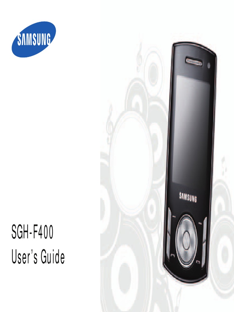 SGH-F400 User's Guide | PDF | Microsoft Windows | Computer Data Storage