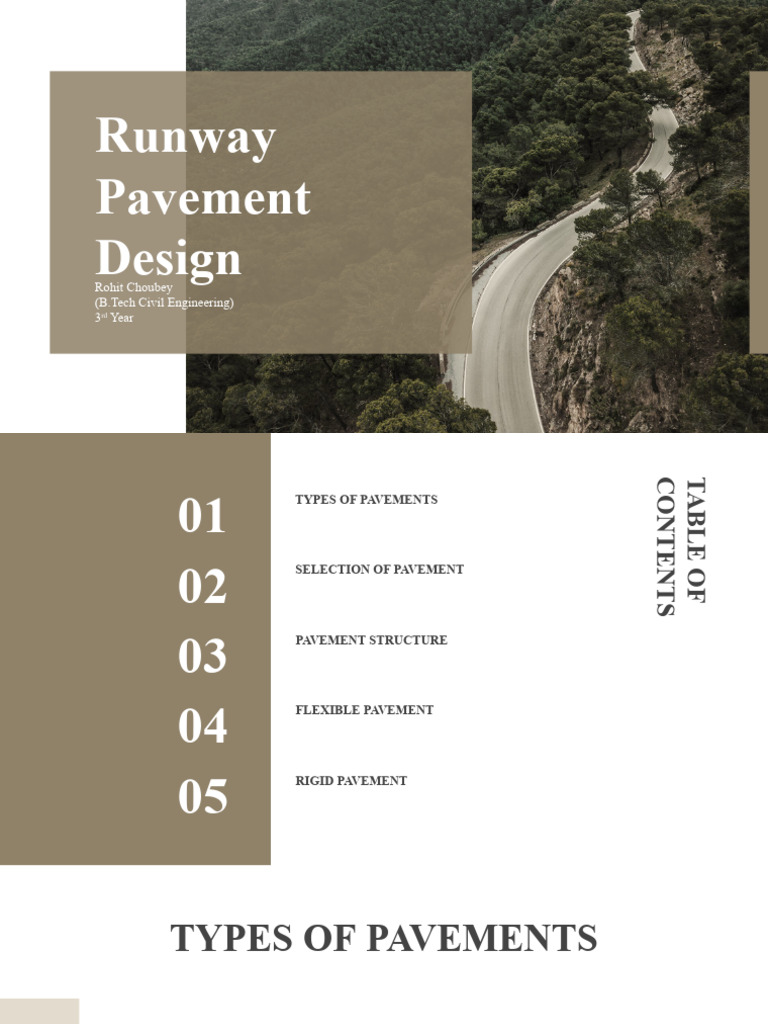 Runway Pavement Design | PDF | Road Surface | Concrete