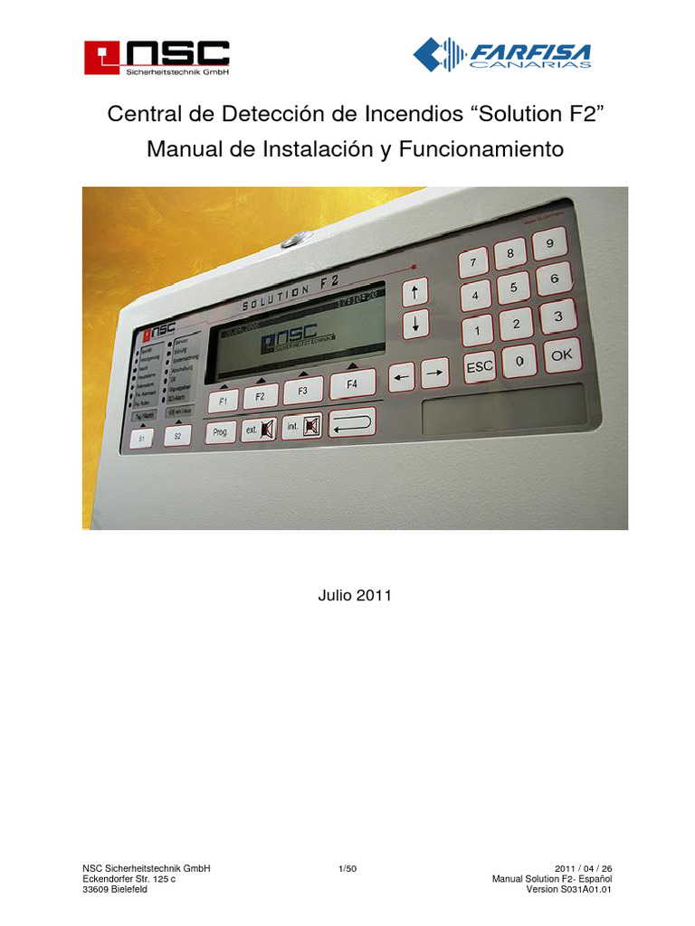 NSC Solution F2 | PDF | Relé | Diodo emisor de luz