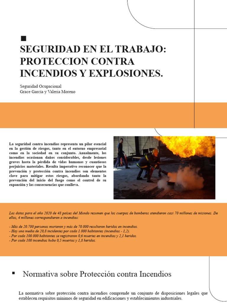 Incendios y Explosiones | PDF | Combustión | Combustibles