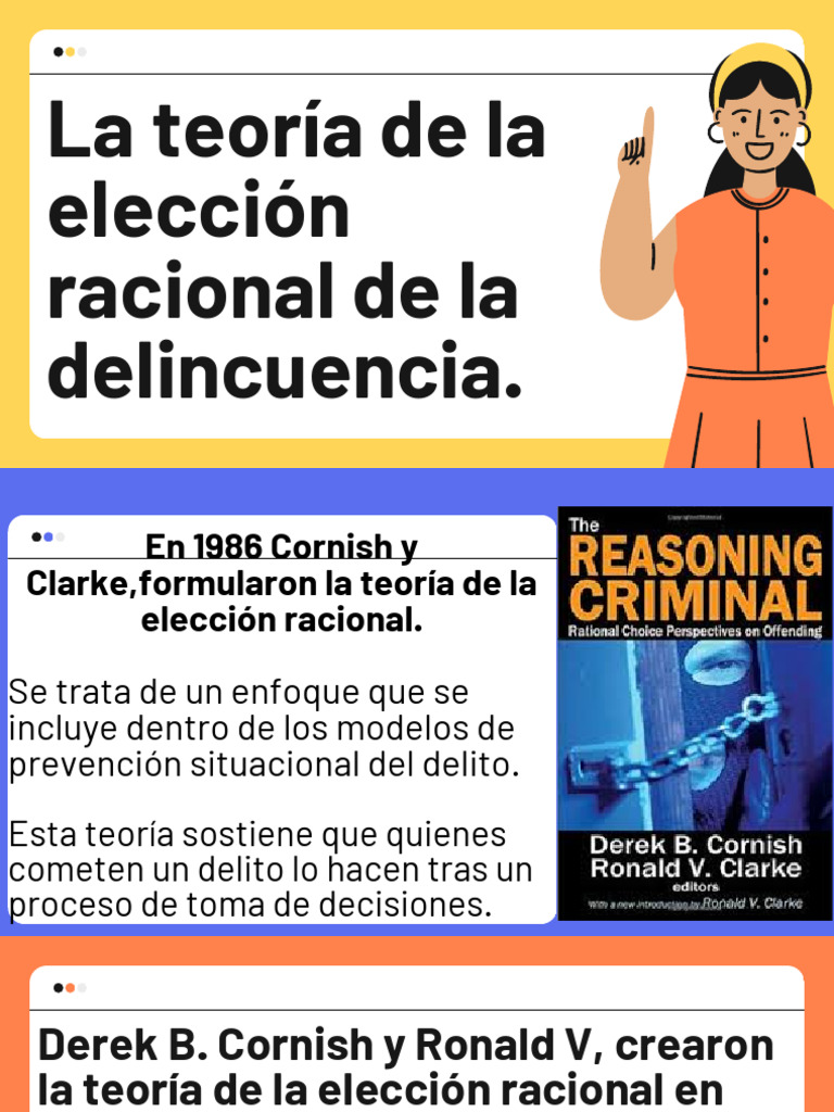 Teoría de la Elección Racional en Delincuencia | PDF | Racionalidad ...