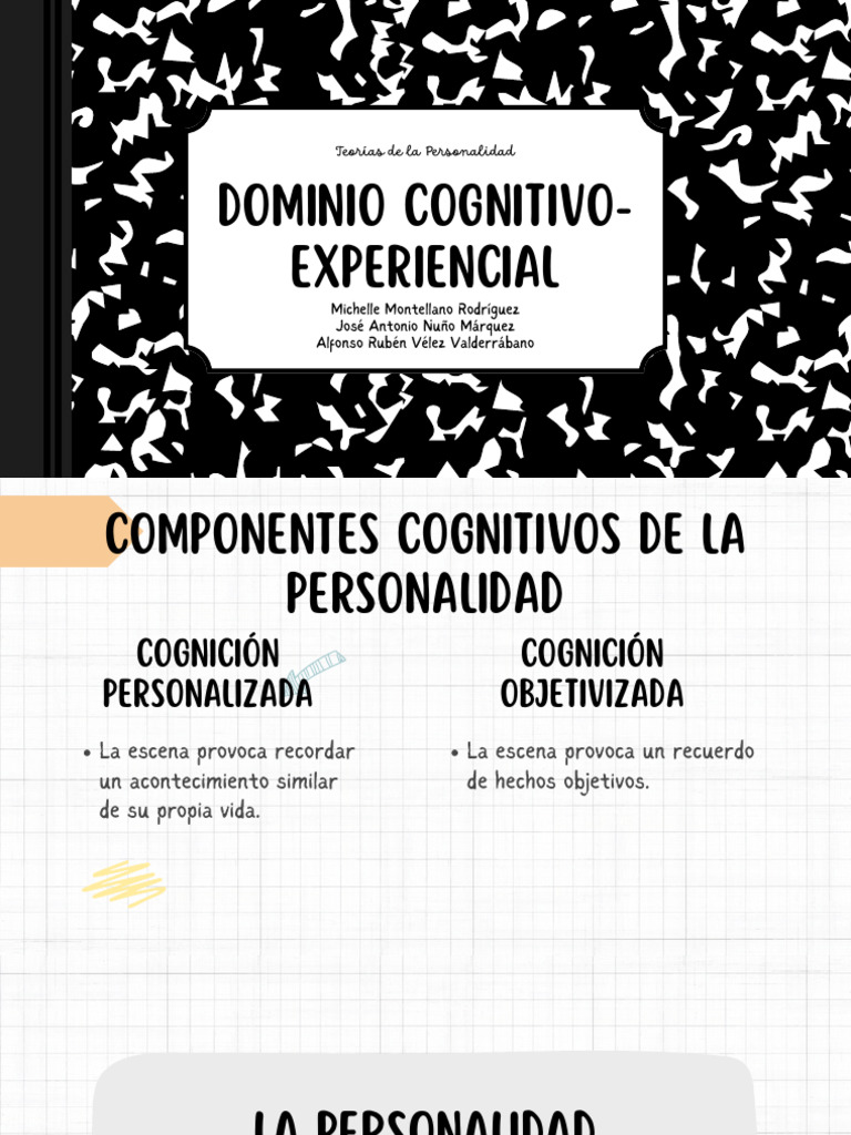 EXPO Dominio Cognitivo-Experiencial | PDF | Las emociones | Procesos ...