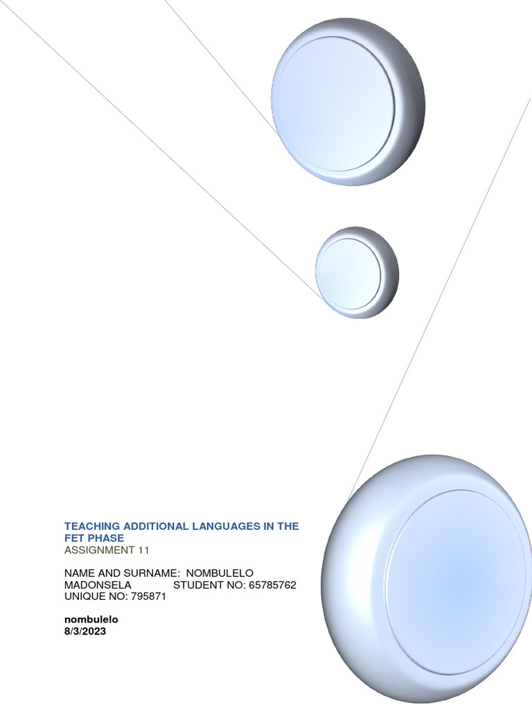 TMS Ass10 | PDF | Reading Comprehension | Learning