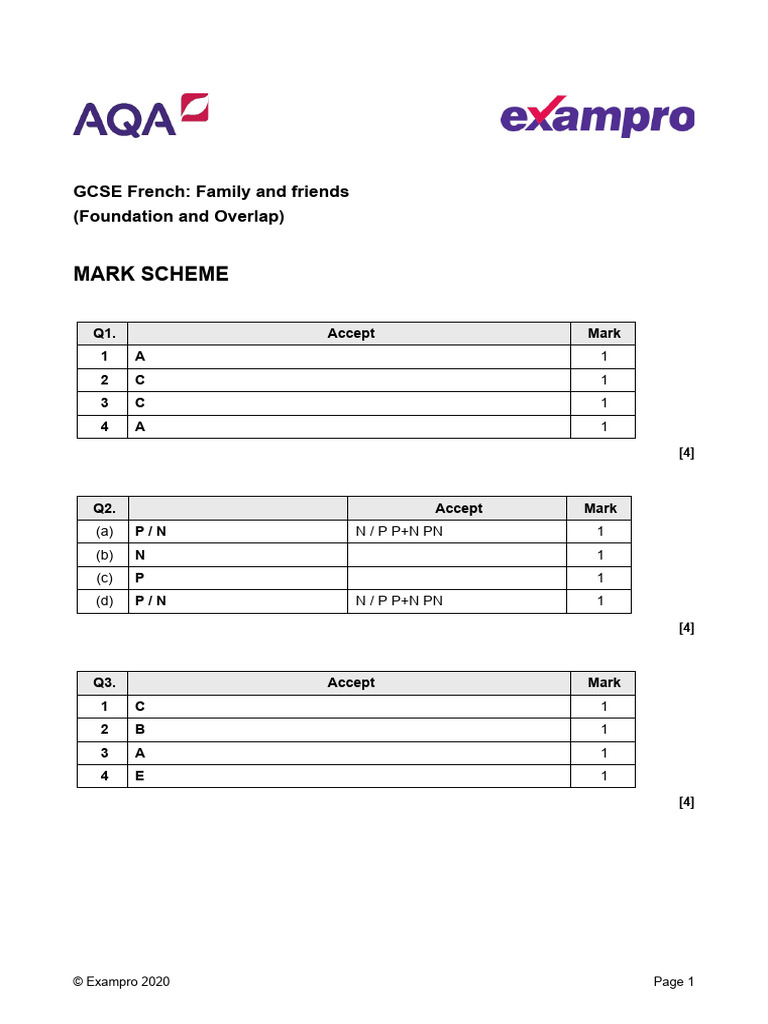 AG FREN Family Friends F&O MS | PDF