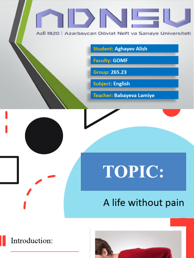 A Life Without Pain BL | PDF | Pain | Empathy