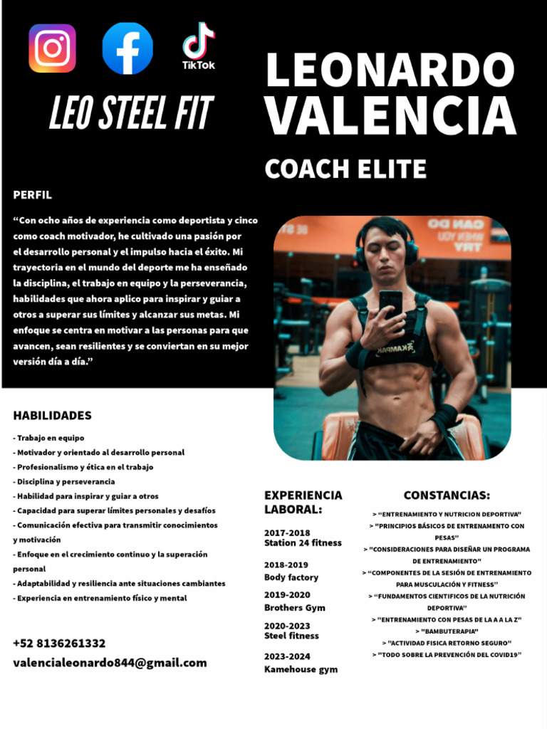 CV LEONARDO MIGUEL | PDF