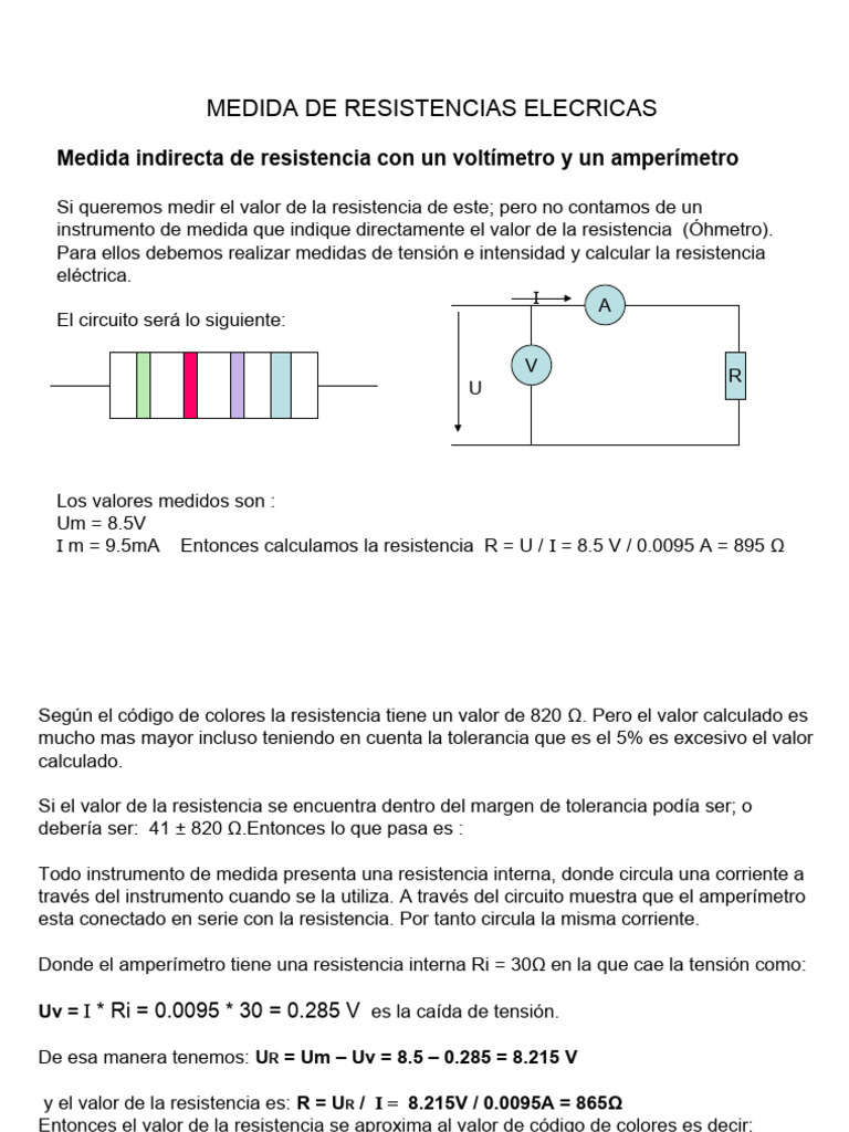 Electrotecnia 2º P | PDF | Resistencia Eléctrica y Conductancia ...