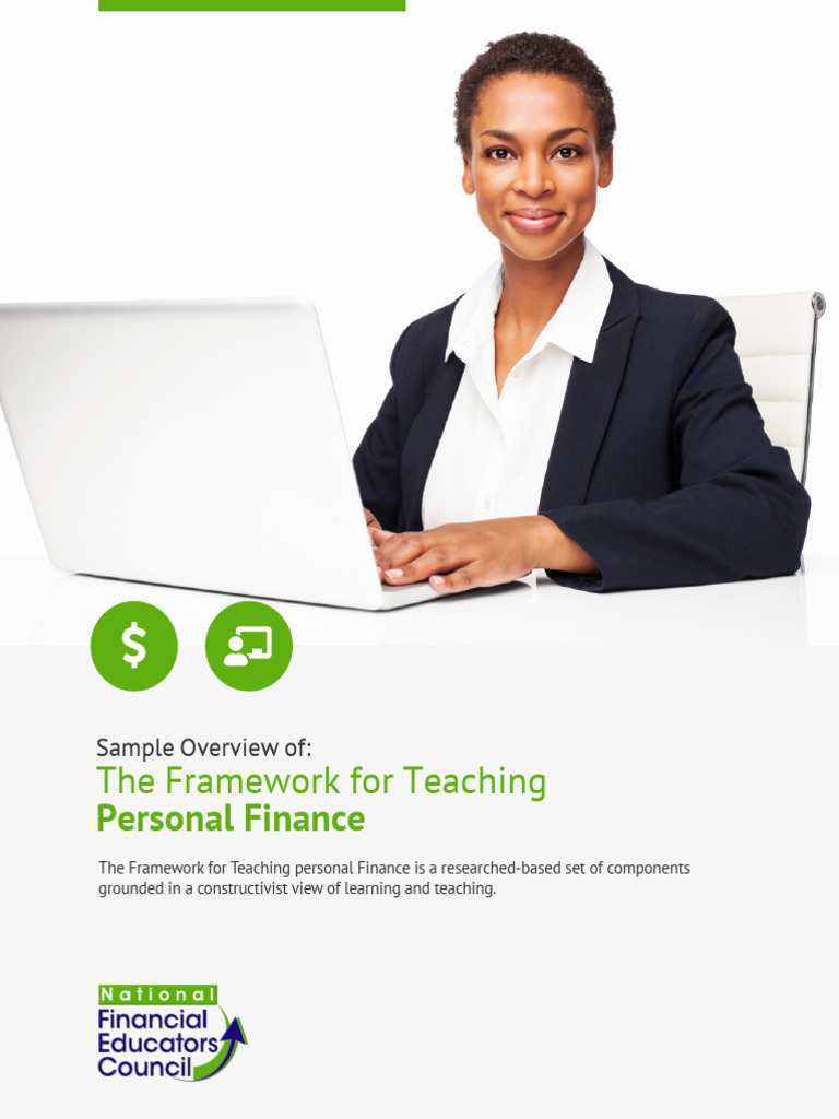 Teaching Framework for Personal Finance | PDF | Teachers | Financial ...
