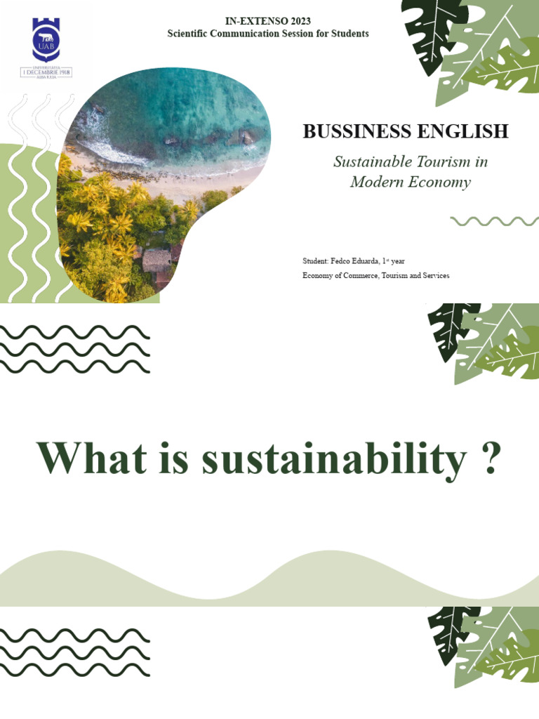 Sustainable Tourism Rtyu | Download Free PDF | Sustainability | Tourism