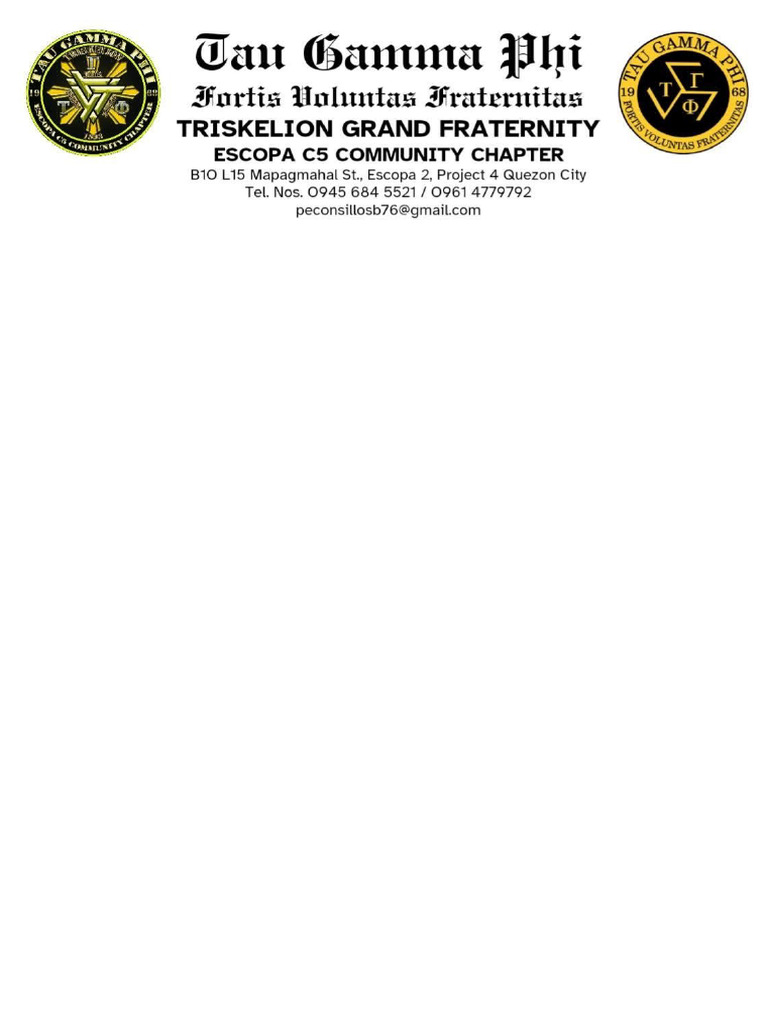 TGP Solicit Letter | PDF