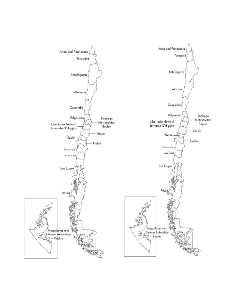 Chilean Map | PDF