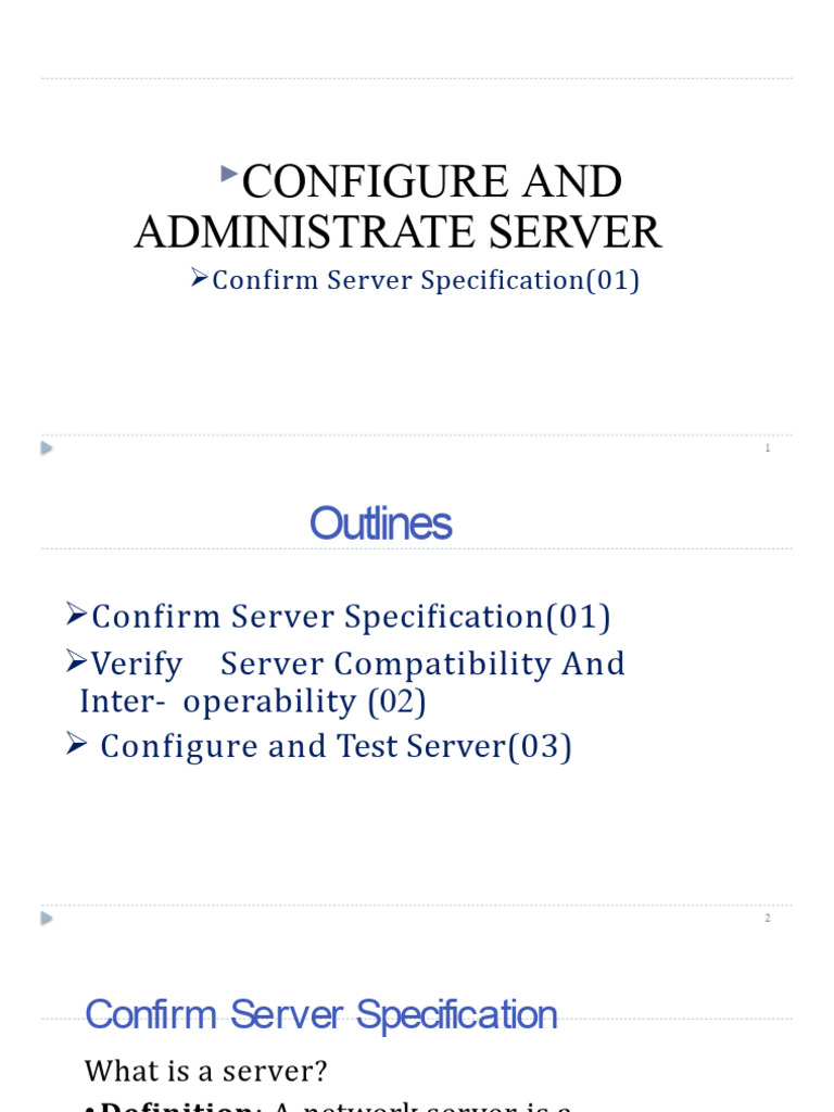 Configuring and Administrate Server | PDF | Domain Name System | Ip Address