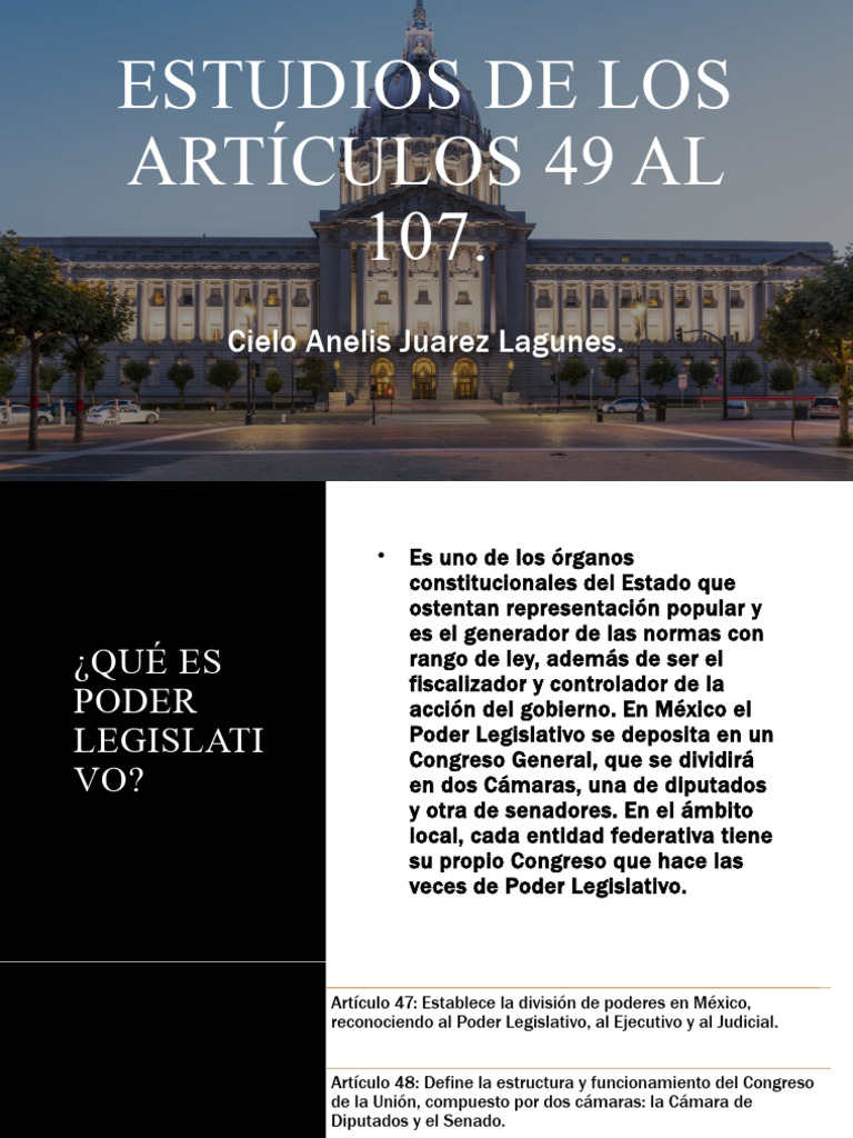 Análisis del Poder Legislativo en México | PDF | Legislador | Ley Pública
