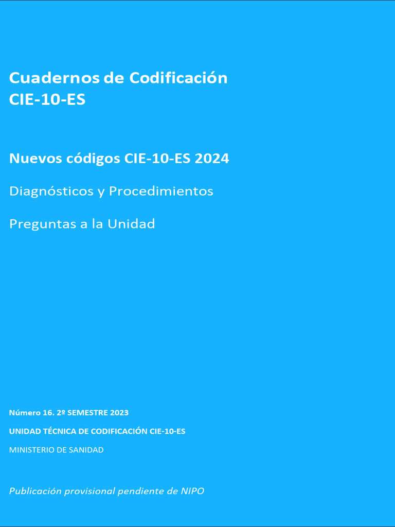 2023 CUADERNO N16 Nuevos Codigos 2024 7986399367778537276 | PDF | Demencia | La insulina tiene ...