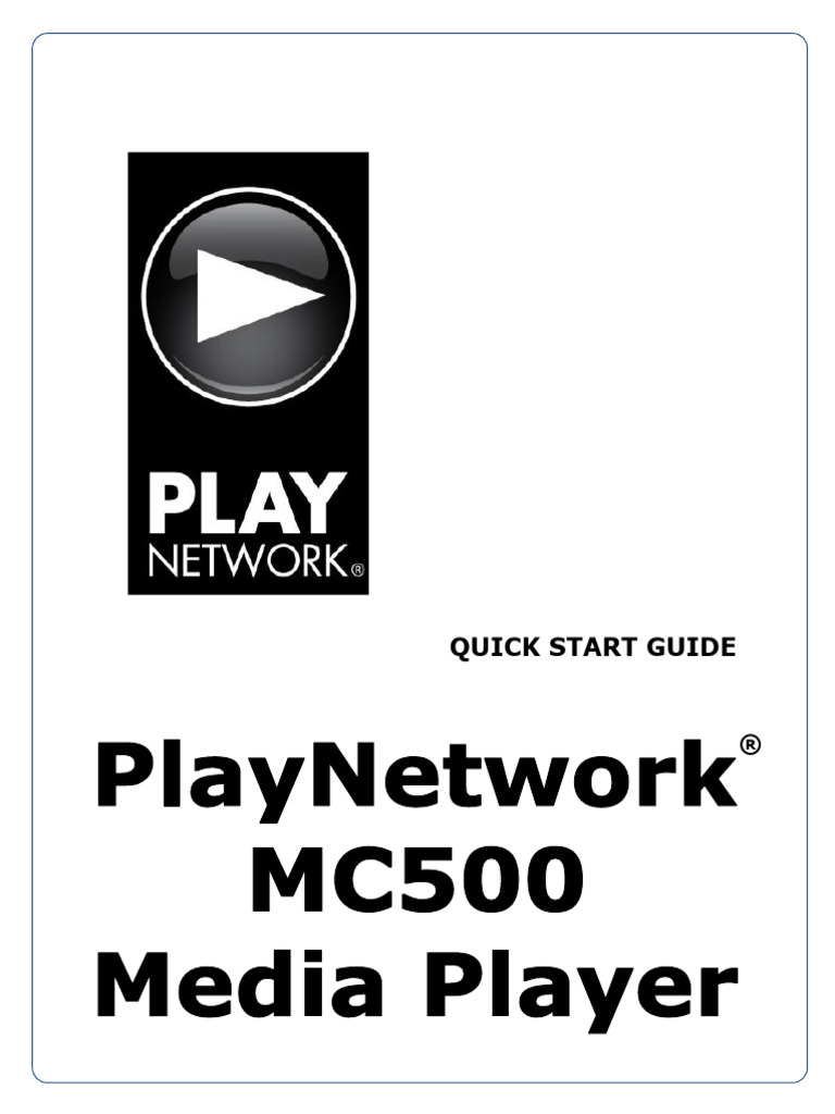 C500_QuickStartGuide | PDF | Computing | Electronics