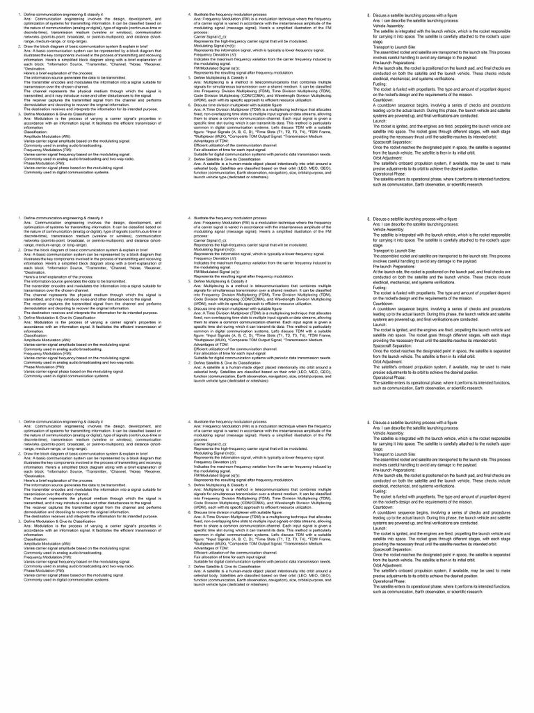 Communication Engineering Pdf