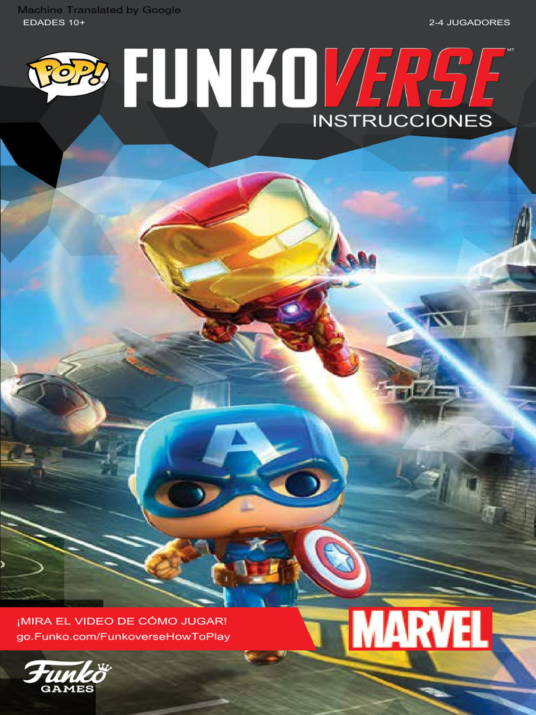 Funko Marvel Español Instrucciones | PDF | Comics Marvel