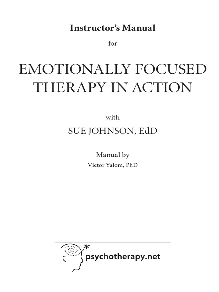 Emotionally Focused Therapy in Action | PDF | Psychotherapy ...