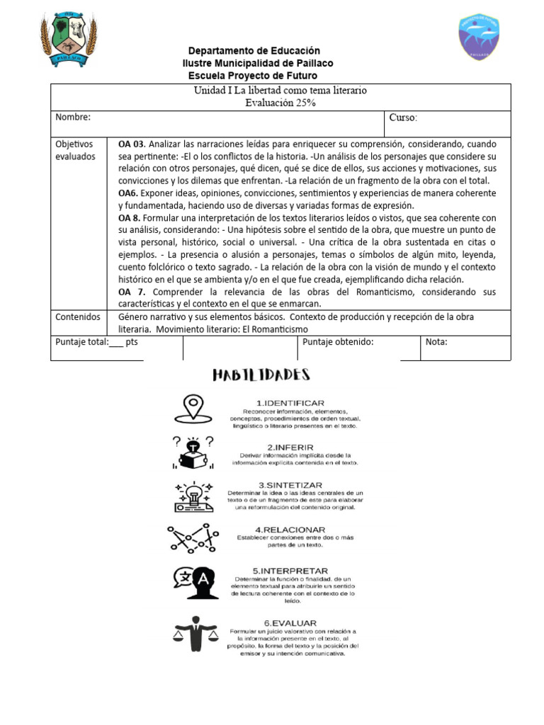 Prueba de Lectura - Horacio Quiroga | PDF | Narración | Cuentos