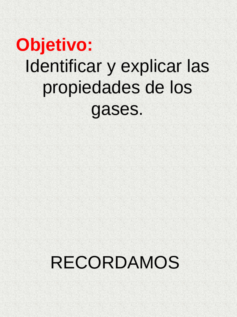 Propiedades de Los Gases | Descargar gratis PDF | Gases | Ingeniería mecánica