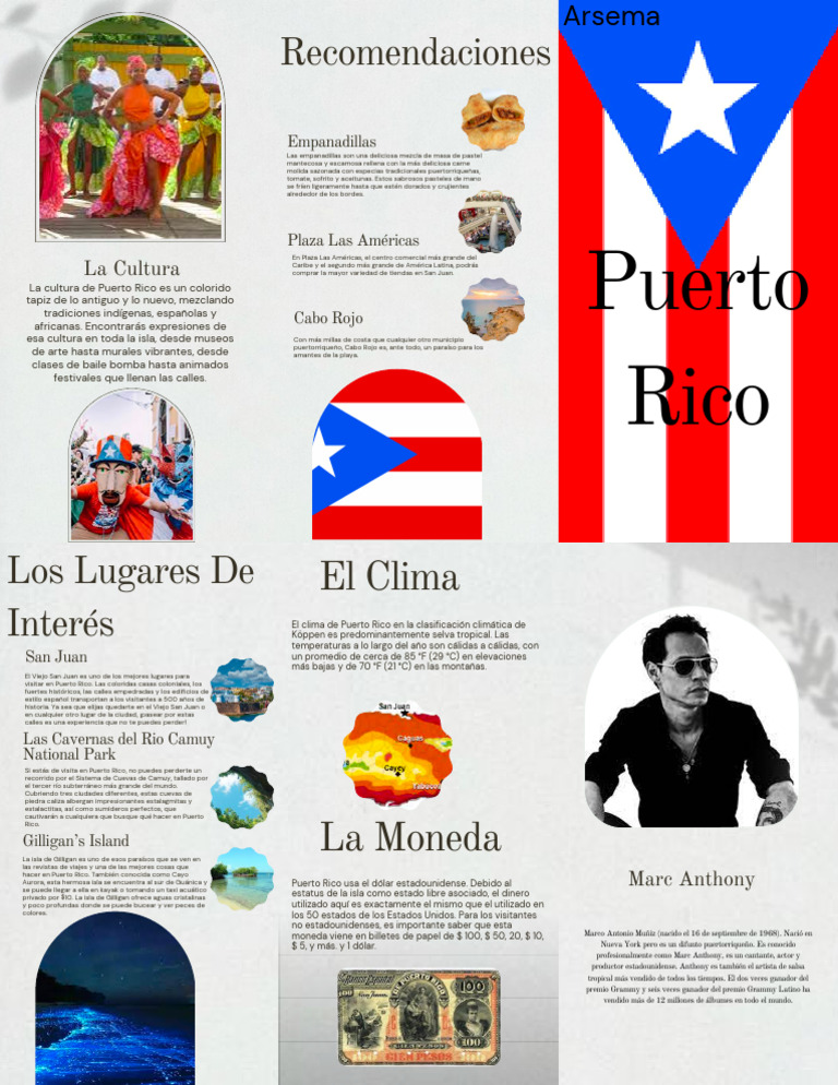 Blue Minimalist Travel Hotel Trifold Brochure 2 | PDF | San Juan ...