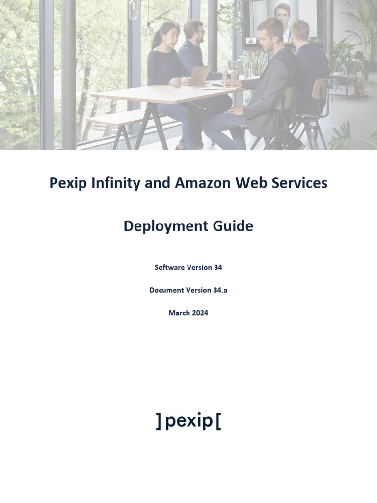 Pexip Infinity AWS Deployment Guide V34.a | PDF | Ip Address | I Pv6