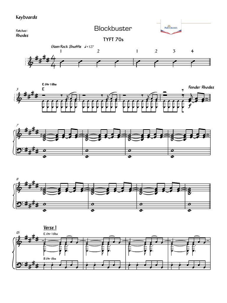 PB 70s Blockbuster | PDF | Box Zithers | Keyboard Instruments