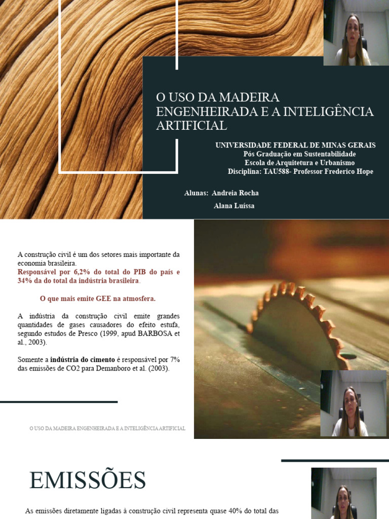Madeira Engenheirada e Sustentabilidade | PDF | Madeira | Inteligência ...