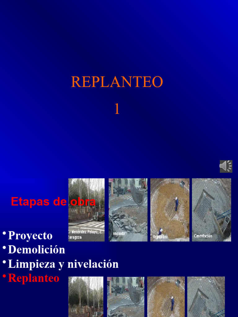 3b-Replanteo 1 Grabado Presentación | PDF