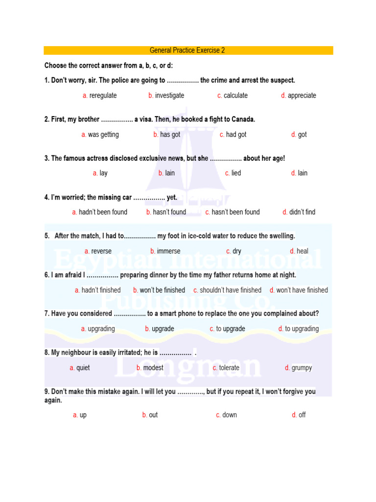 Longman General Practice Exercise 2 | PDF | Social Media | Popular ... Longman General Practice Exercise 2 | PDF | Social Media | Popular ...