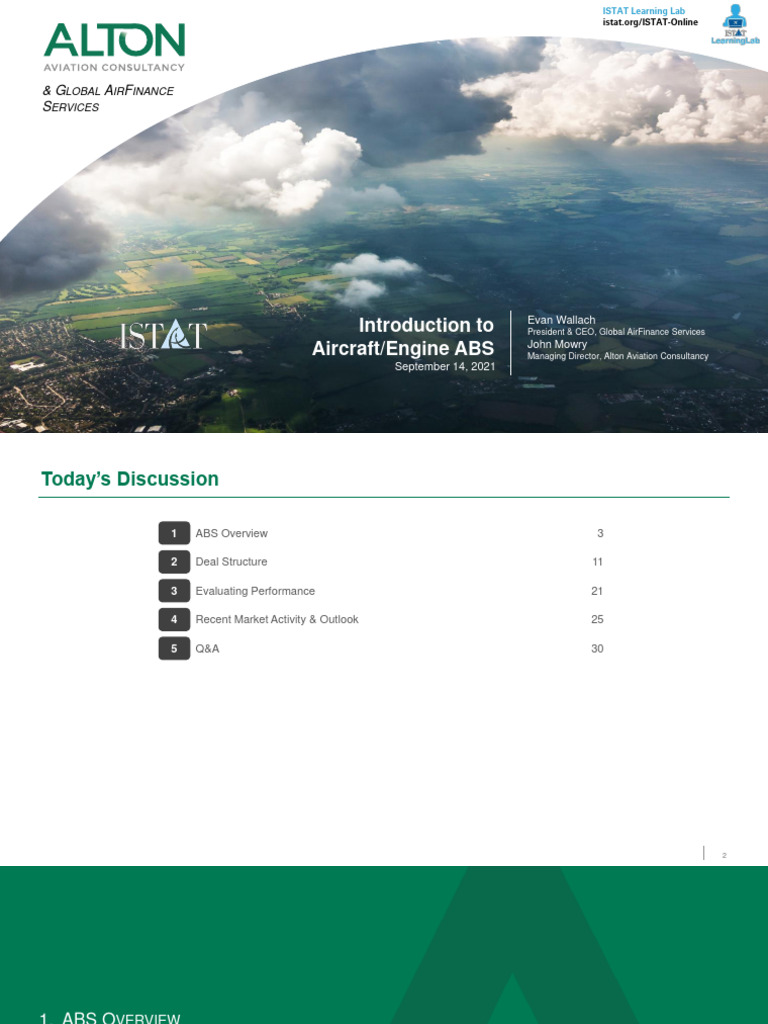 Aircraft ABS: Overview and Insights | PDF | Asset Backed Security ...