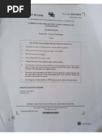 Csec Math 2023 Past Paper | PDF