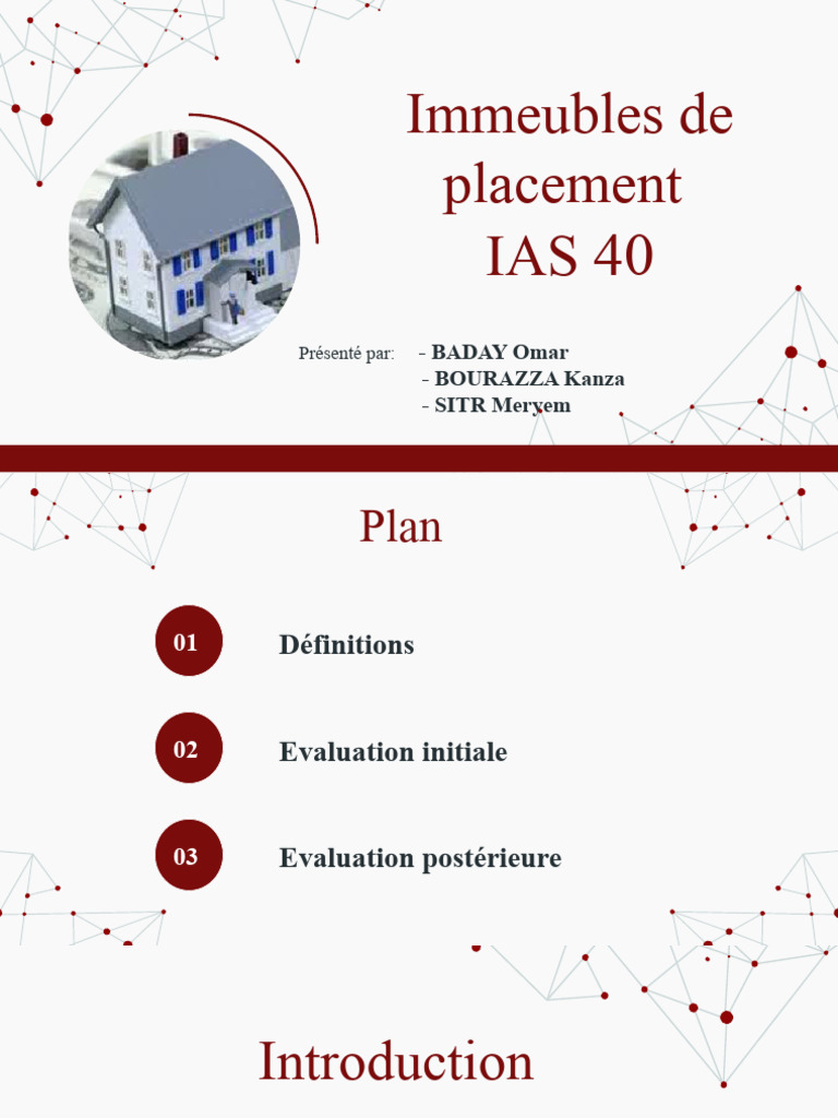 Immeubles de Placement: IAS 40 | PDF | Normes internationales d'information financière | Juste ...