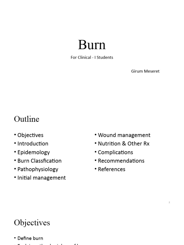 BURN | PDF | Burn | Respiratory Tract