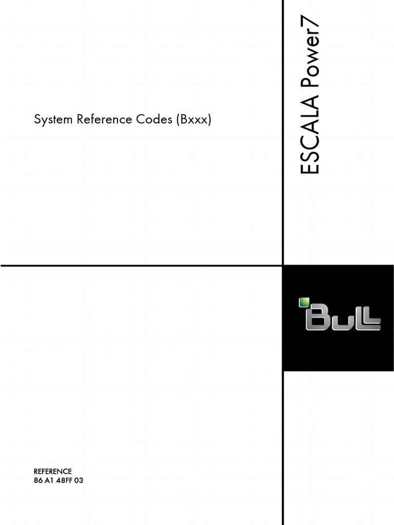 Bull Scala Error Codes 86 A148 FF03 | PDF | Ac Power Plugs And Sockets ...