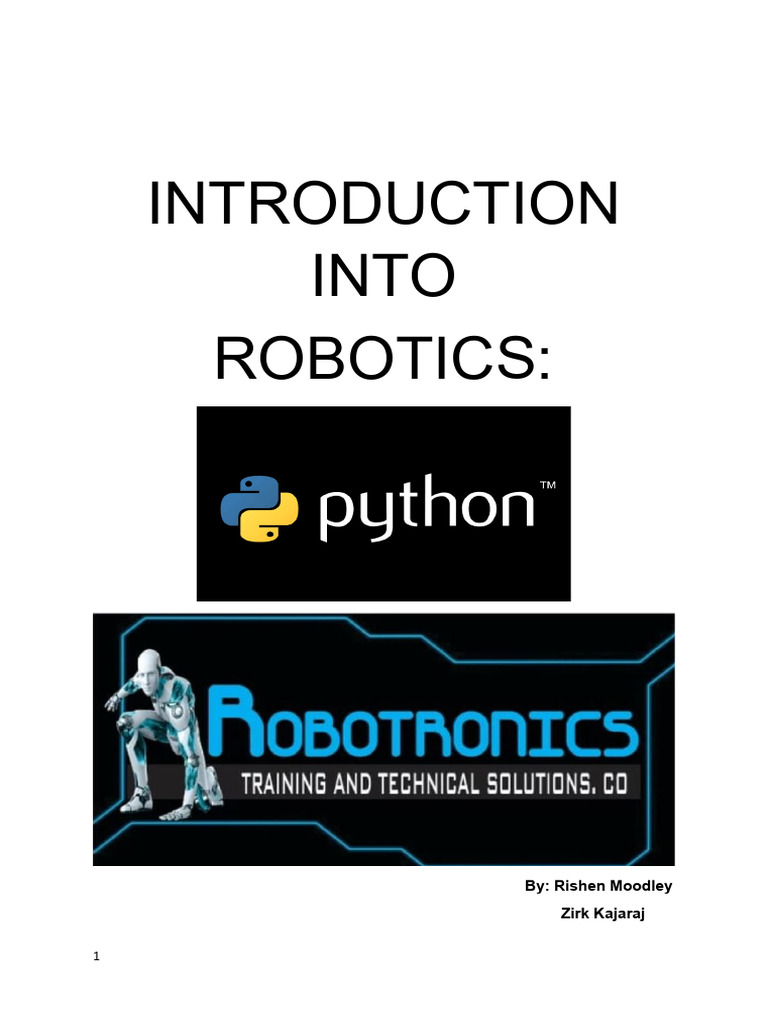 Introduction Into Robotics | PDF | Electrostatic Discharge | Computer Architecture