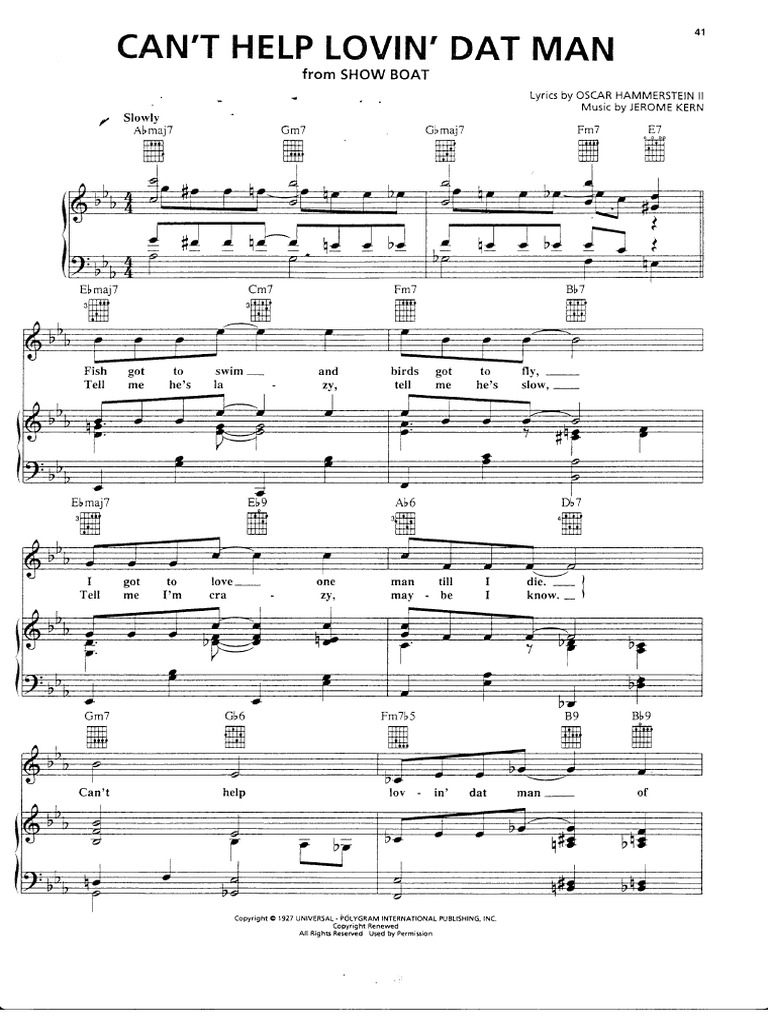 Can T Help Lovin Dat Man Pdf