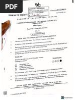 CSEC POB January 2025 paper 2 | PDF