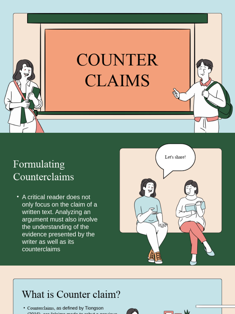 Quarter4 CounterClaims | PDF | Argument | Reason