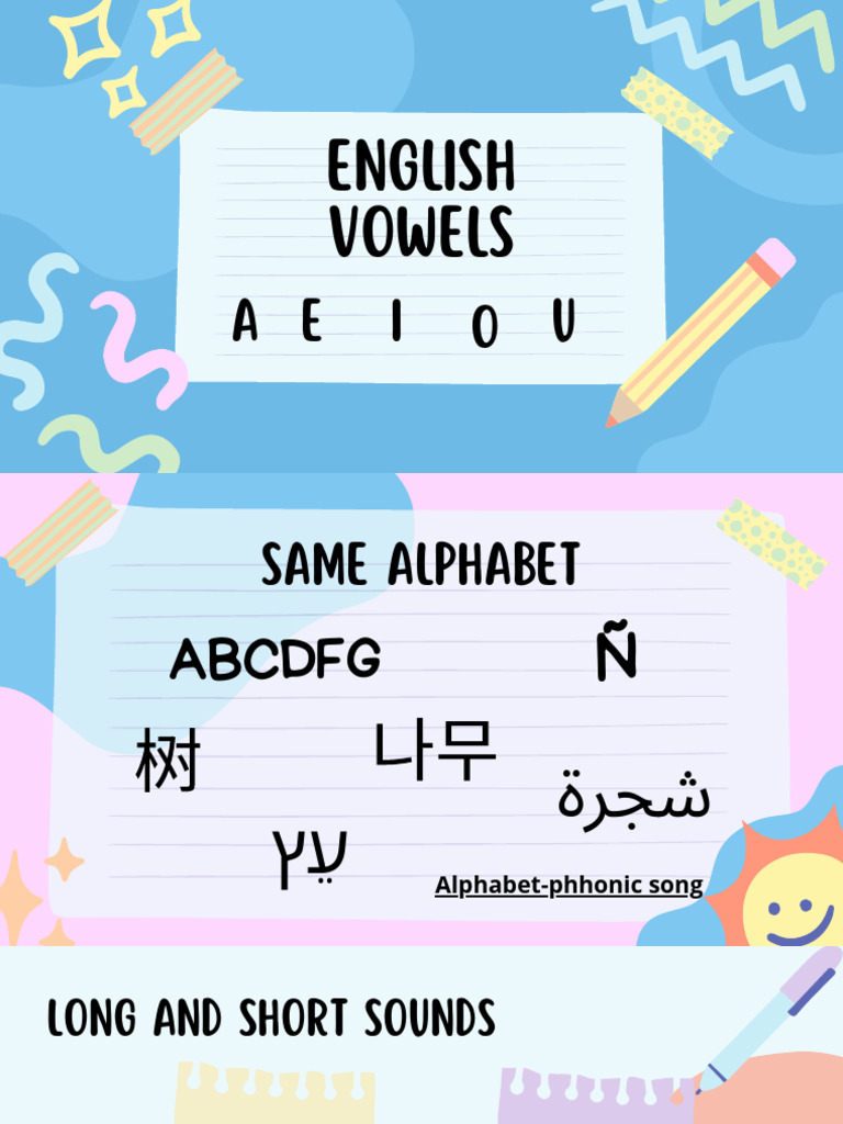 English Vowels: Sounds and Variations | PDF | Language Arts & Discipline