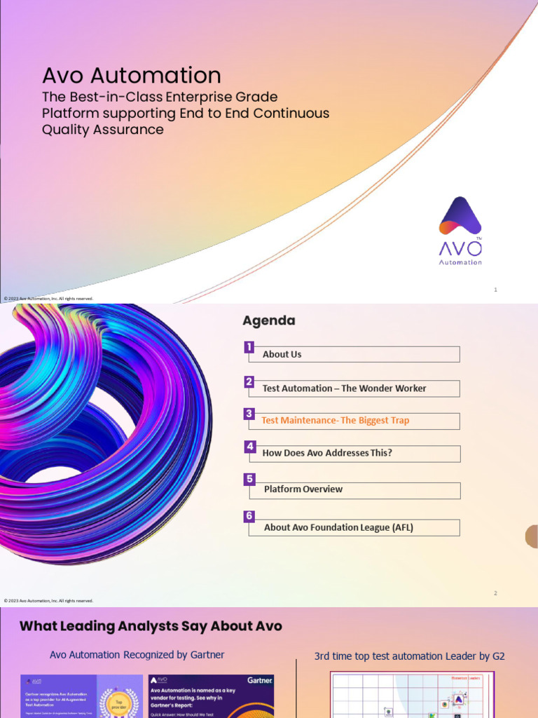 Avo Automation | Download Free PDF | Automation | Information Technology